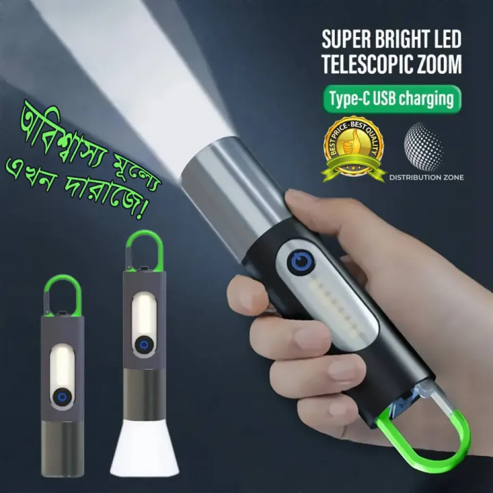Hot Mini Rechargeable USB LED Camping Lantern & Flashlight – Portable ...