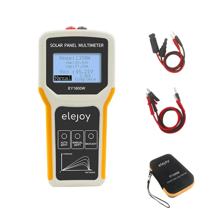 EY1600W Photovoltaic Panel Multimeter Solar Panel MPPT Tester Voltage ...