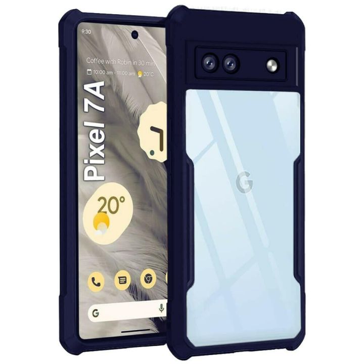For Google Pixel 7A Back Cover Silicone Shockproof Xundd Fusion Back ...