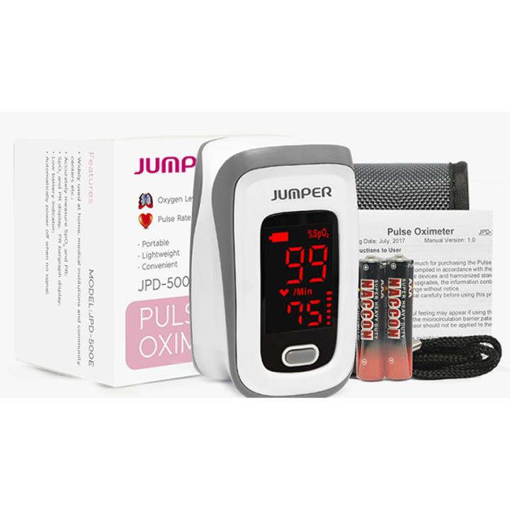Jumper 500D (OLED Version) Fingertip Pulse Oximeter | Daraz.com.bd