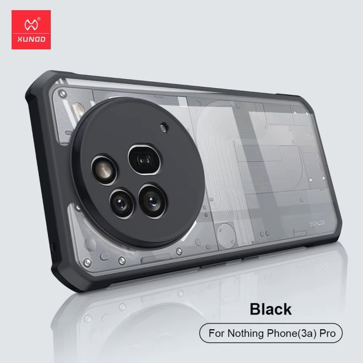 Nothing Phone (3a) Pro Xundd Protective Airbag Bumper Transparent Back ...