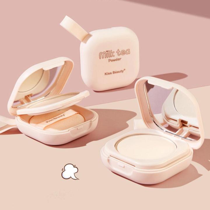 2024 Korean Loose Powder Full Brightening Concealer Mineral Face ...