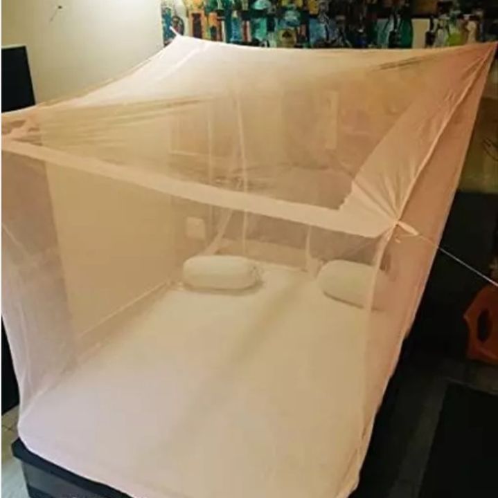 Nylon Premium Quality Mosquito Net - (6 Fit x 7 Fit) x 6 fit Double Bed ...