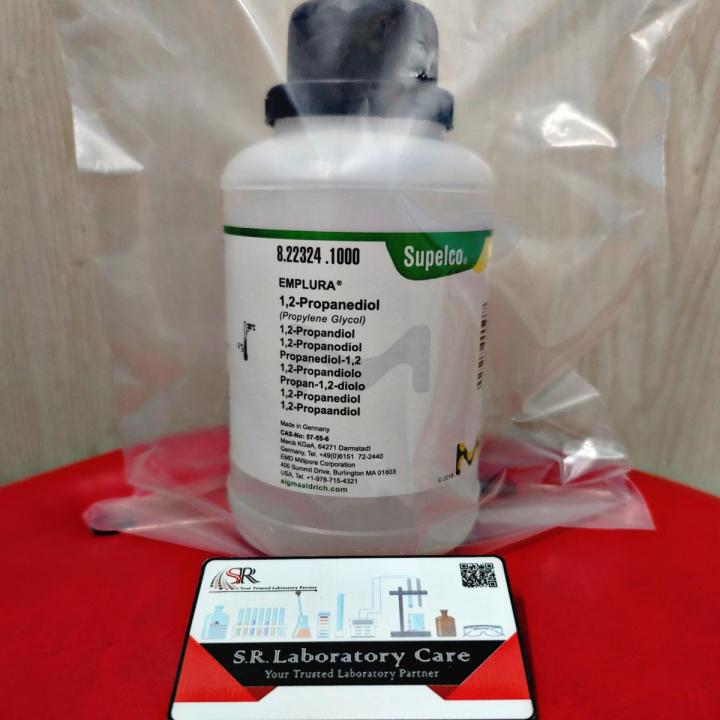 Propylene Glycol / 1,2-Propanediol / E1520 / Merck-Germany ~ 1 Liter ...