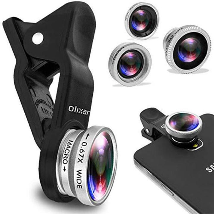 3 in 1 universal clip lens | Daraz.com.bd