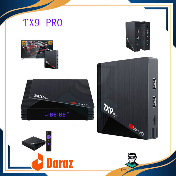TX9 PRO Android TV Box Support Toffee 4K TV Box Upgrade 6K Android ...