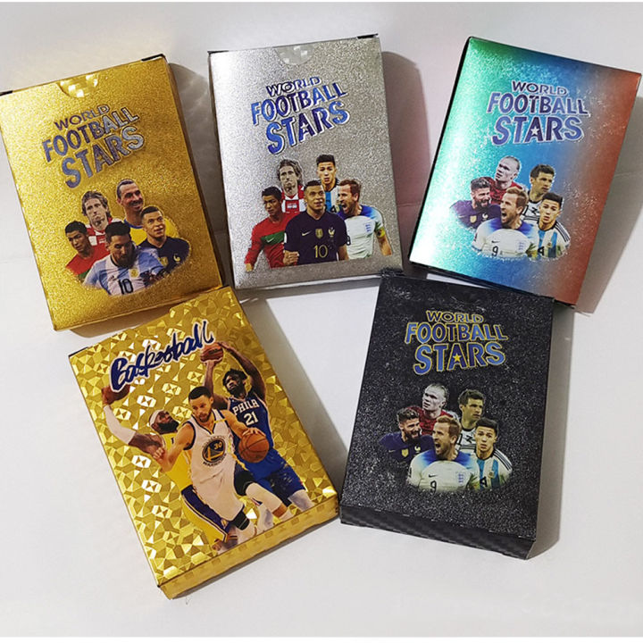 55Pcs Messi Ballsuperstar Gold Card Star Limited Edition Signature ...