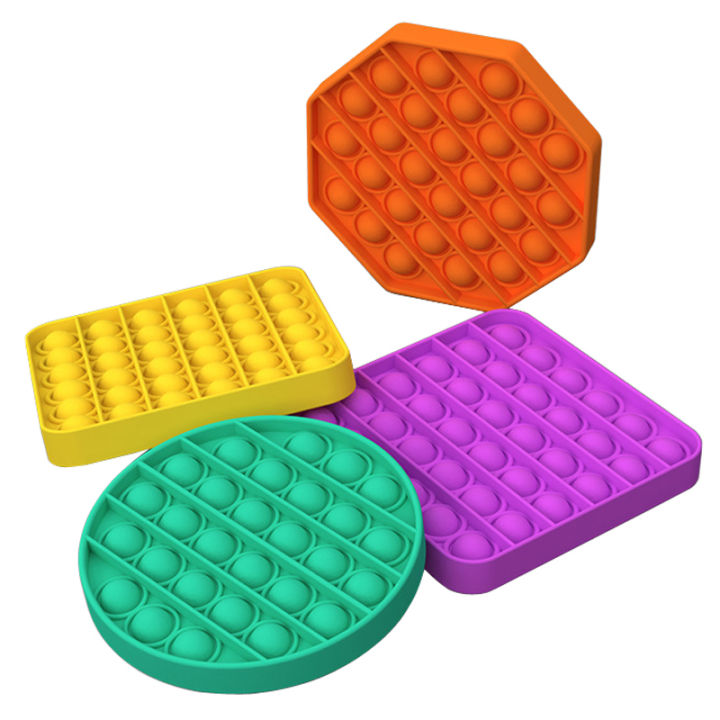 【Broad Sunlight shop】Push Pop Fidgets Toy Autism Squishy Stress Sensor ...