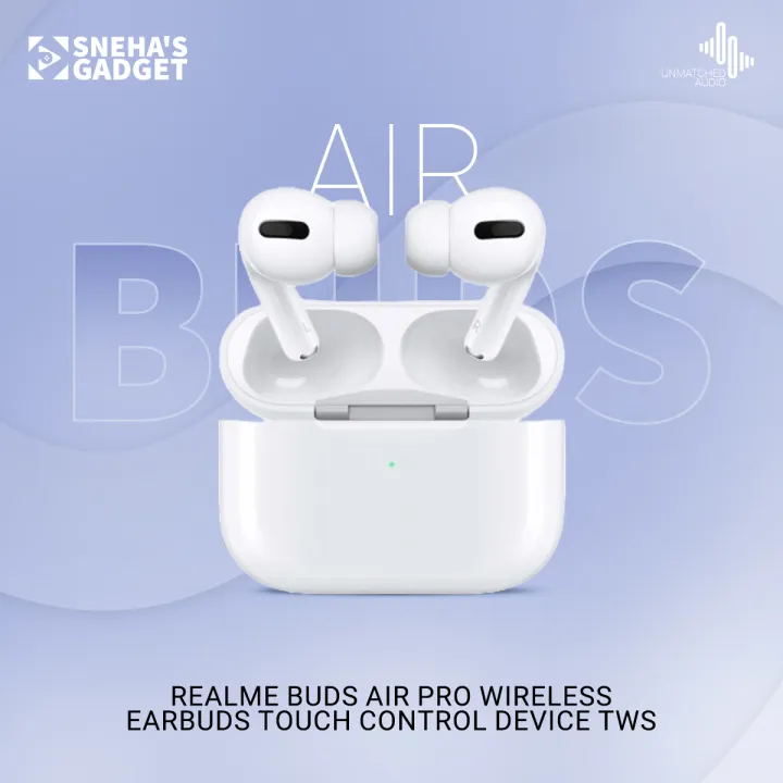 (Realme) buds air pro Wireless earbuds touch control device tws - Bluetooth Headphone ...
