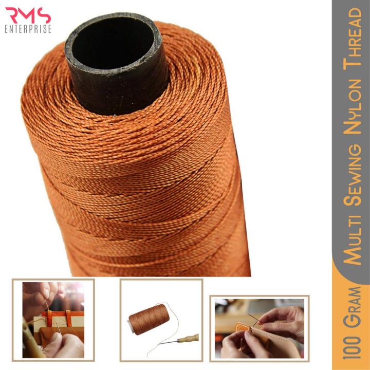 Dress Sewing Art & Craft Use Brown Nylon Thread- 100 Gram | Daraz.com.bd