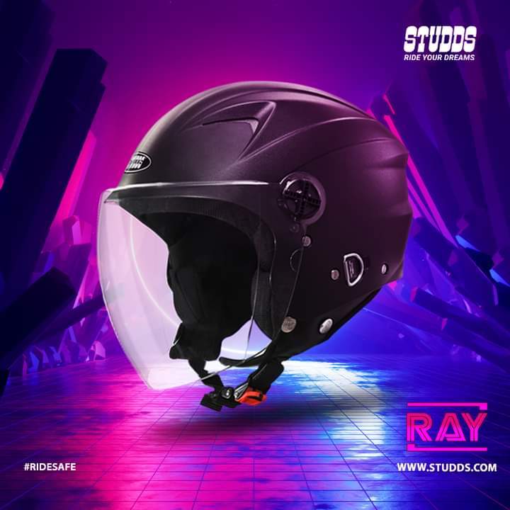 STUDDS RAY OPEN FACE HIGH QUALITY HELMET | Daraz.com.bd