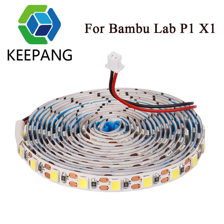 For Bambu lab P1P X1 LED Lights Strip 1.5m IP44 Waterproof Lighting ...