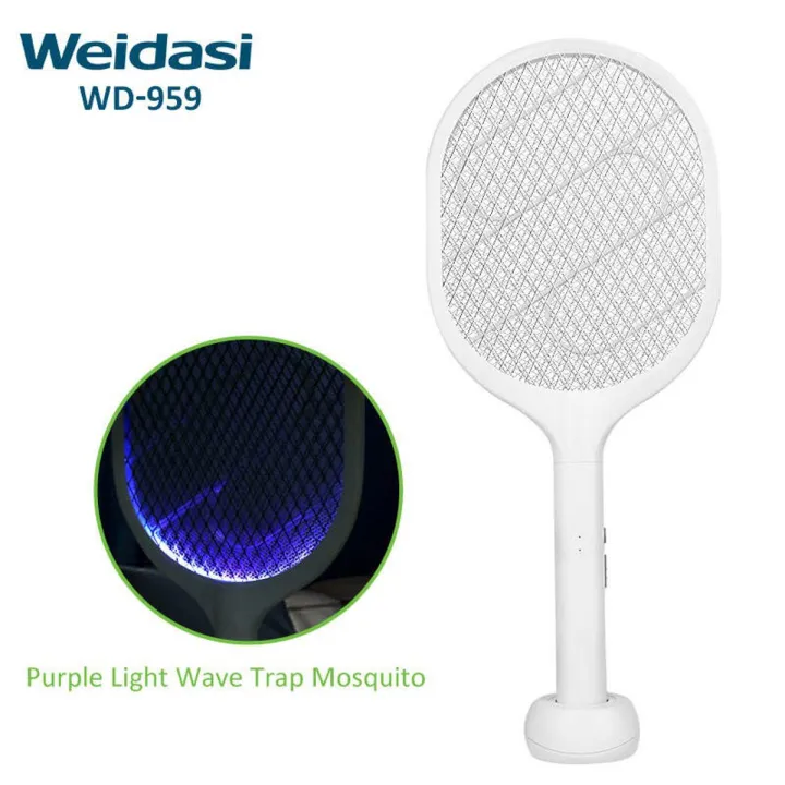 WEIDASI WD-959 Rechargeable Mosquito & Insect Killer Bat With Lure ...