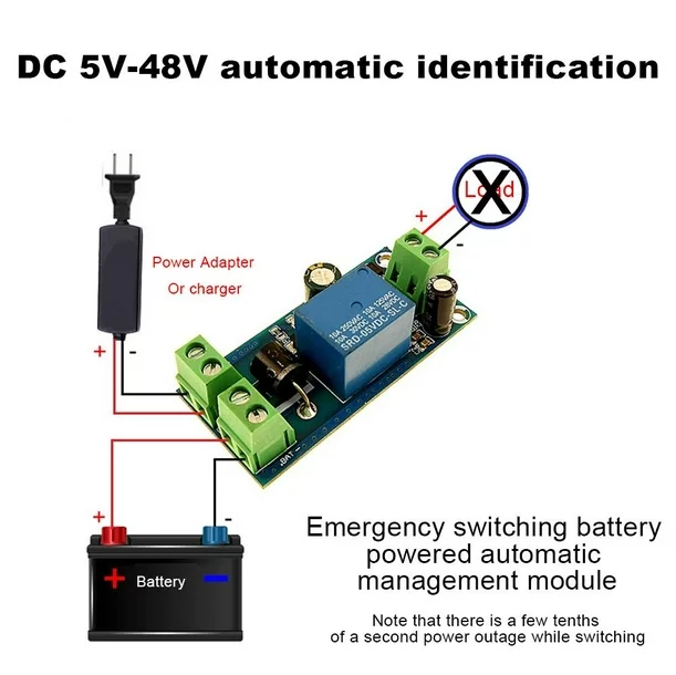 YX850 Power Failure Automatic Switching Standby Battery Lithium Battery Module 5V-48V | Daraz.com.bd
