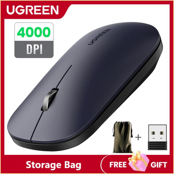【3C VictoryEagle】UGREEN Silent Wireless Mouse 4000 DPI For Tablet ...