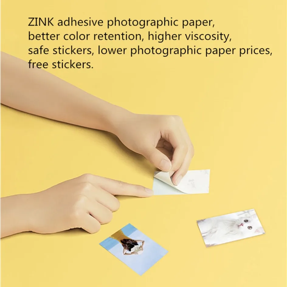 (New) Xiaomi ar printer mi Zink portable photo printerphoto paper mini ...