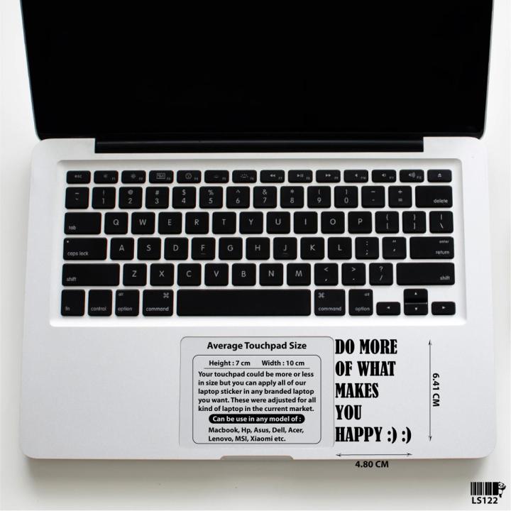 Motivational Quote - Do More Laptop Sticker, Laptop Skin & Laptop Vinyl ...