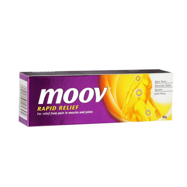Moov Rapid Relief Cream - 50g (India) | Daraz.com.bd