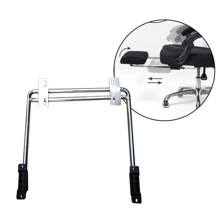 Plating Office Chair Pedal Sturdy Foot Pad Under Desk Foot Rest for ...