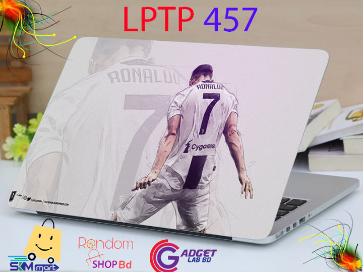 Cristiano Ronaldo CR7 Laptop Sticker | Daraz.com.bd