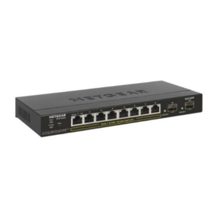 Netgear GS310TP 8-Port Gigabit PoE+ Ethernet Smart Managed Pro Desktop ...