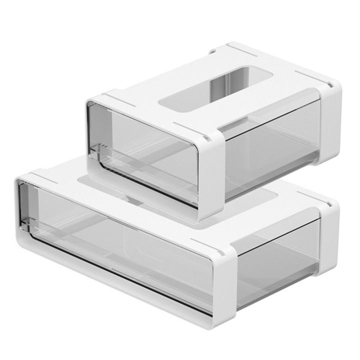 Convenient Self-Adhesive Under Desk Drawer Slide-out Attachable Cabinet ...