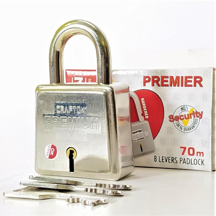 70 mm CRAFTON steel Tala for Heavy Duty . Big size Double Locking ...