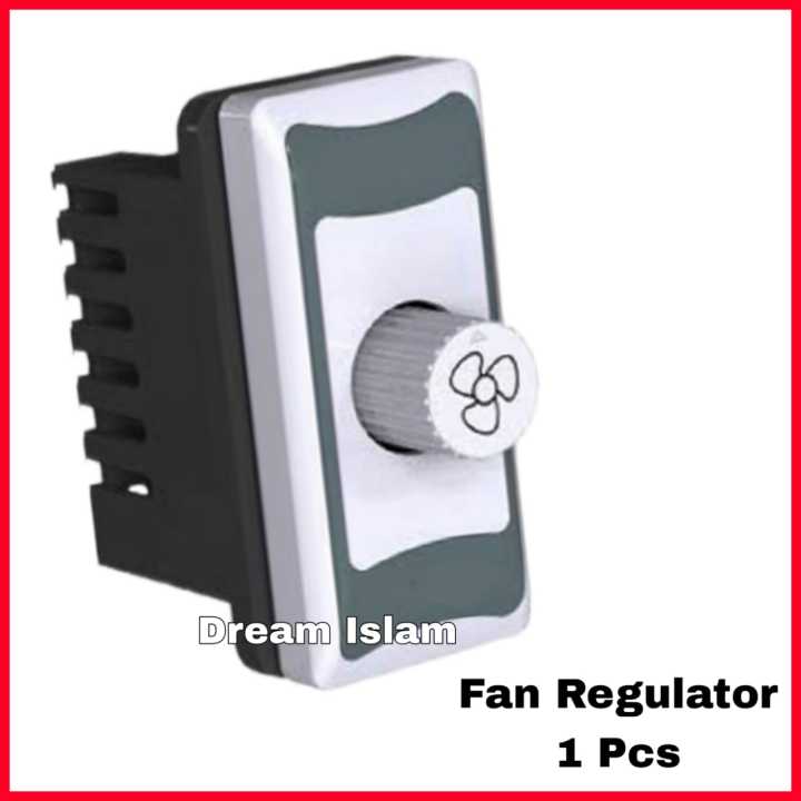 1 - 12 pcs Fan Regulator - Electronic Fan Dimmer . Super Star model Ash ...