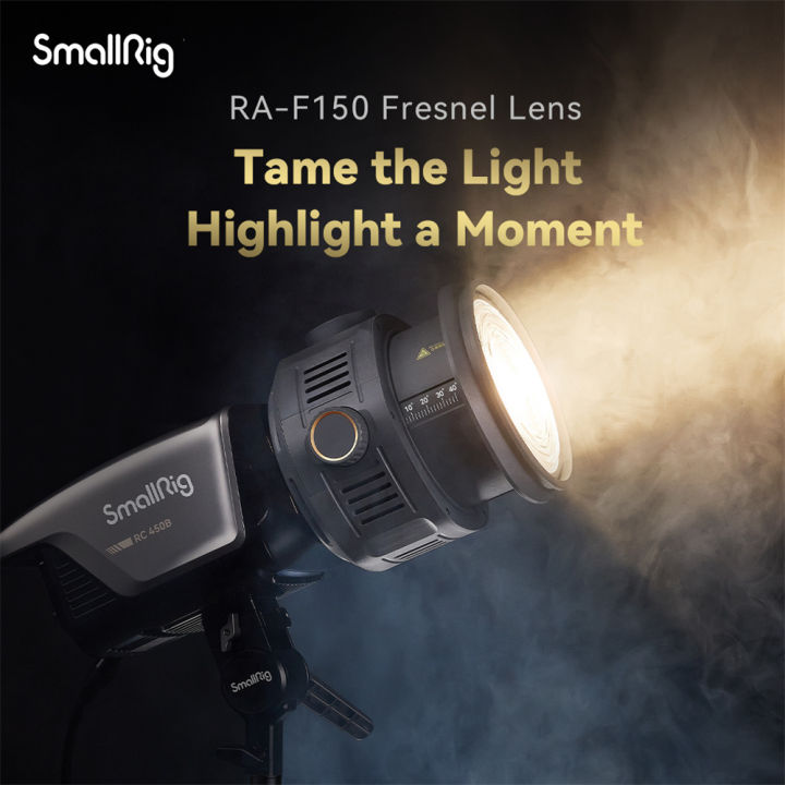 SmallRig RA-F150 Fresnel Lens as Pro-Focusing Attachment for Bowens ...