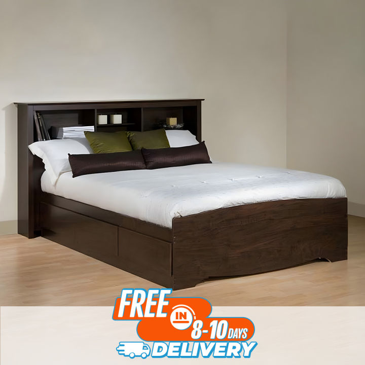 Andormahal (MDF) Single box khat/bed (without drawer)-(4 ft by 7 ft ...