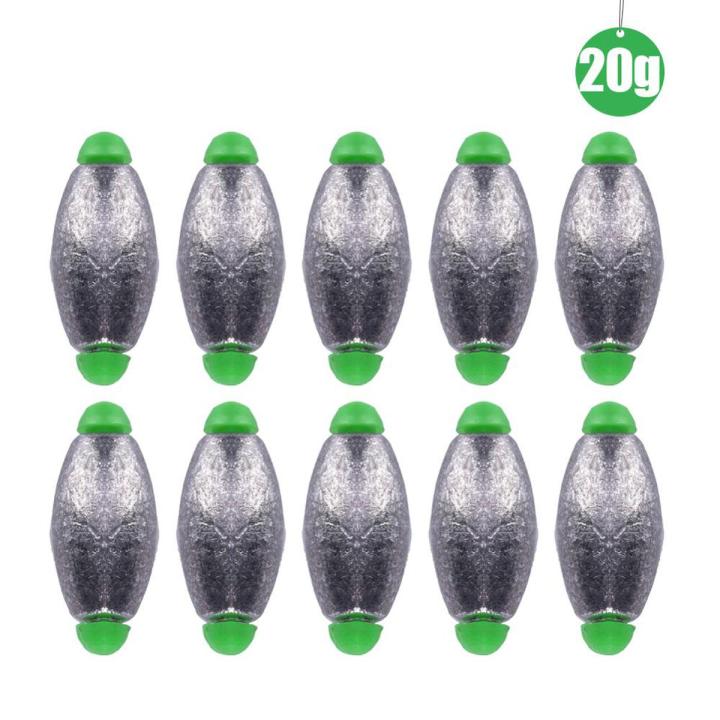 【VisioN Shop】Japanese Style Open Lead Sinker Fishing Lead Sinker 2/6/10 ...