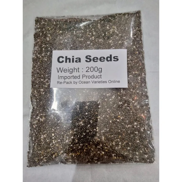 FRESH CHIA SEEDS 200G - CHIA SEED | Daraz.com.bd