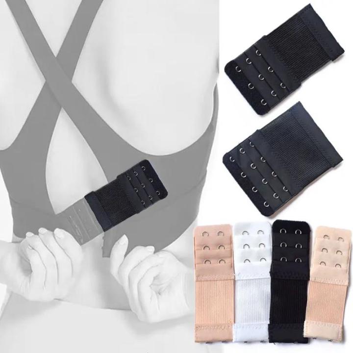 2/3/4 Hook Nursing Bra Extender for Women's Elastic Bra Extension Strap ...