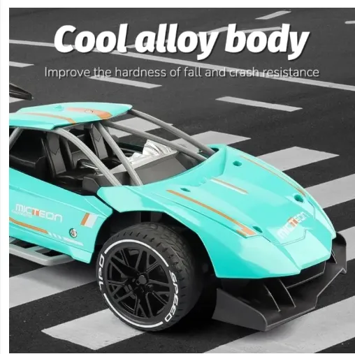 Moka Rapid Drift Racing RC Car, Die-Cast Metal Car Toy, 27Mhz Alloy ...