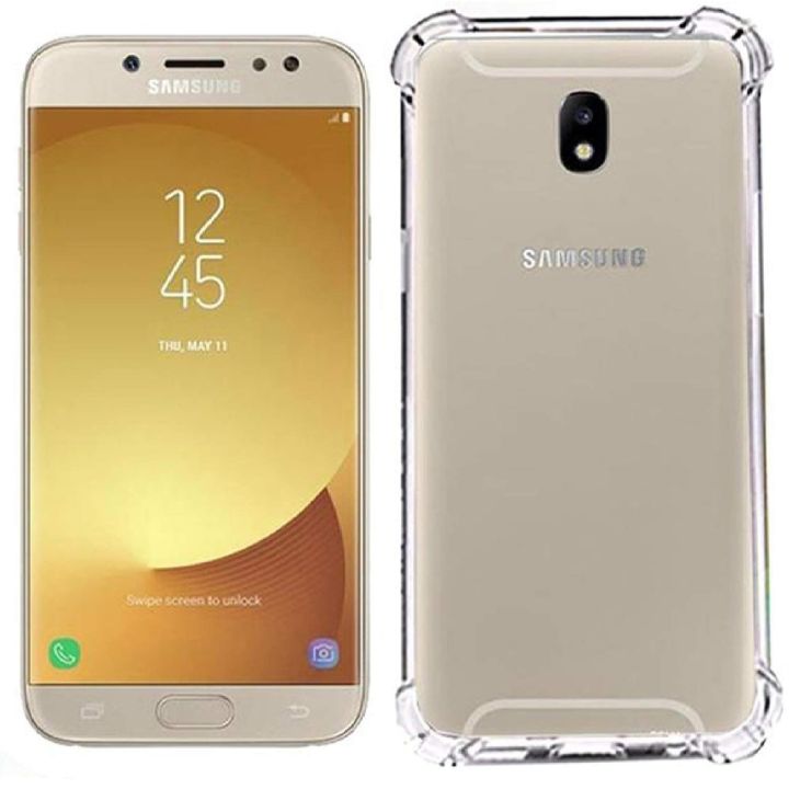 Samsung Galaxy J7 Pro TPU Clear Back Cover | Daraz.com.bd