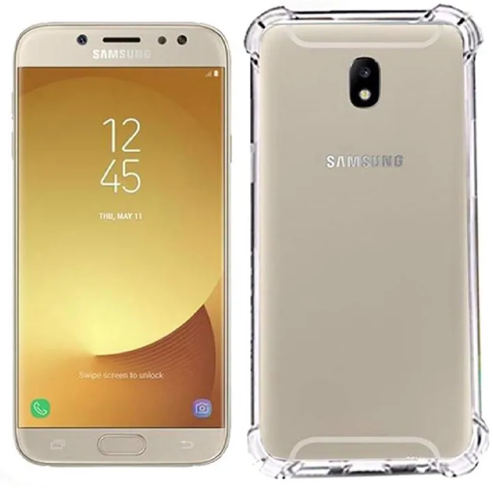 Samsung Galaxy J7 Pro TPU Clear Back Cover | Daraz.com.bd