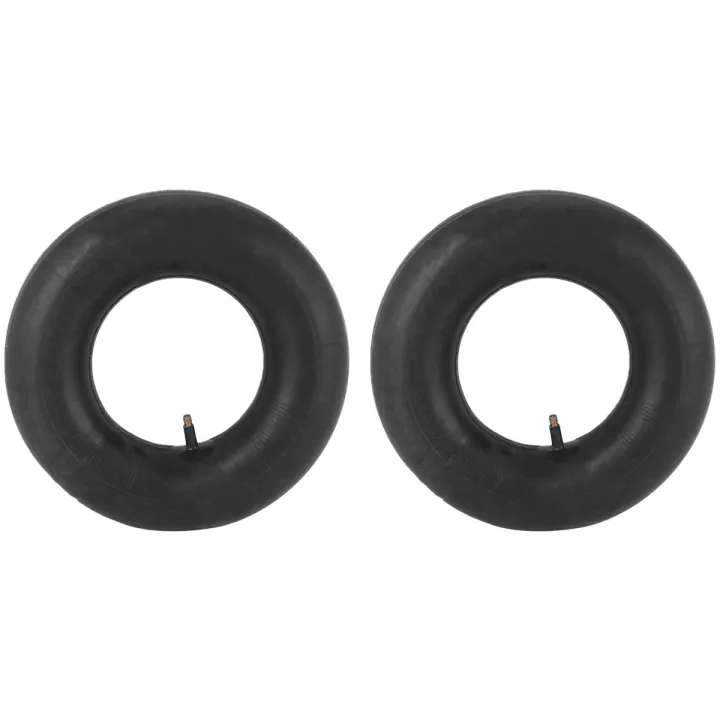 2 PCS 13 x 5.00-6 inch Inner Tube with TR-13 Straight Valve Stem ...