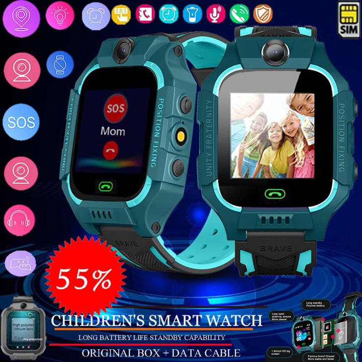 2022 Sport Version Waterproof Smartwatch For kids Boy Girl SOS Key ...