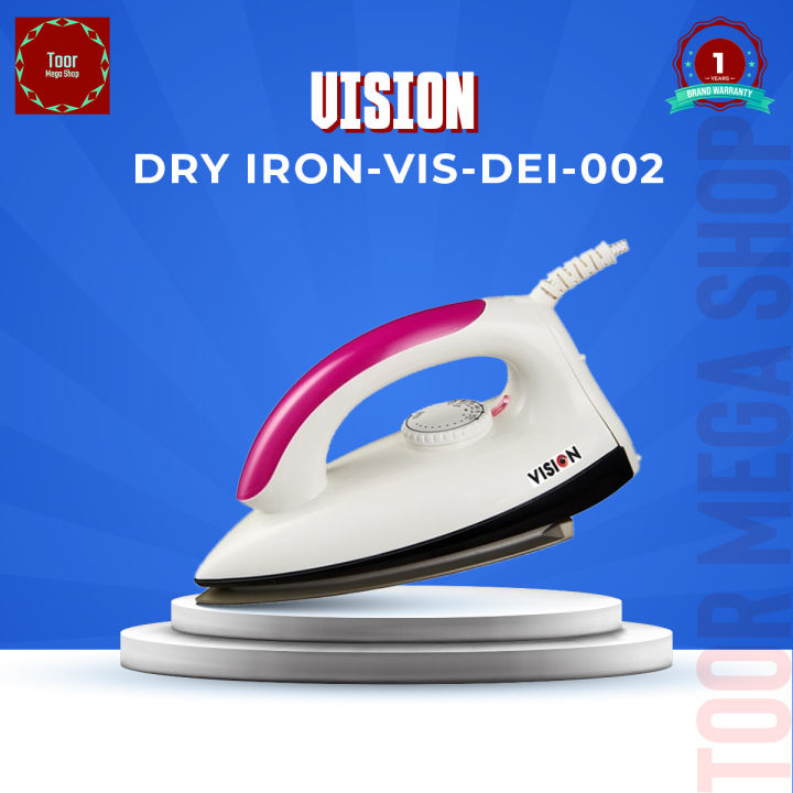 Vision Dry Iron Vis-Dei-002 - Iron Machine | Daraz.com.bd