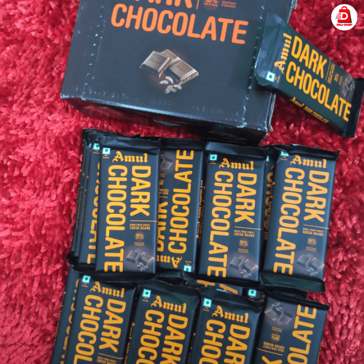 Amul Dark chocolate 40gm 20pcs | Daraz.com.bd