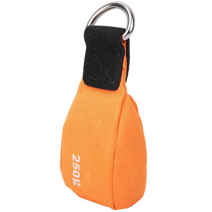 Orange nylon multipurpose climbing throwing rope bag Adventure Tossing ...