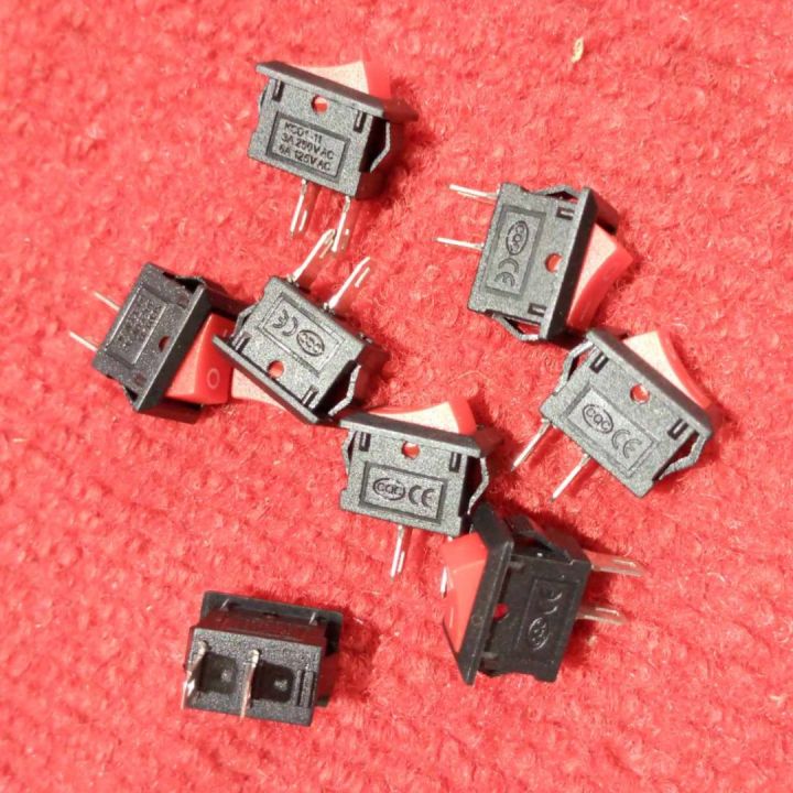 Premium Quality - 10PCS - KCD1-11 Rocker Switch 2 Pin 3A 250VAC 2 ...