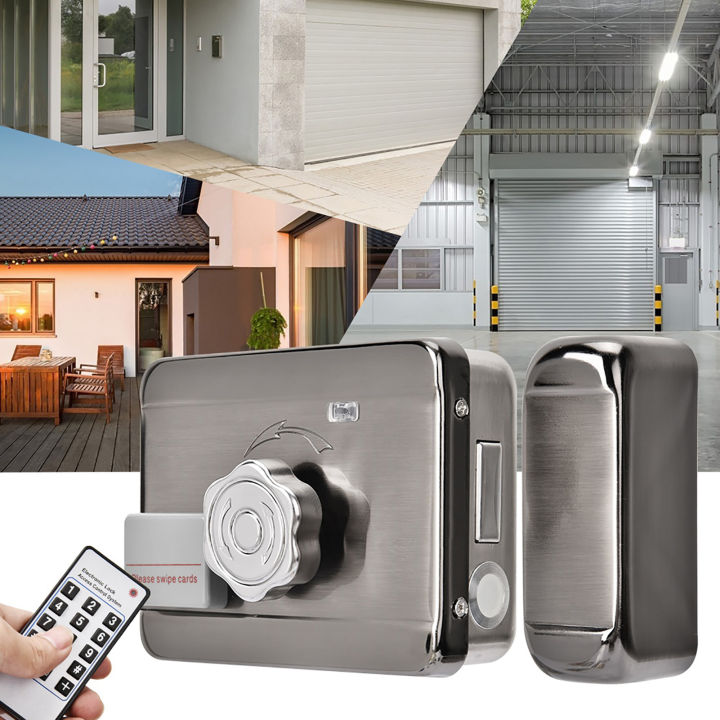 Smart Electronic Door Lock Access Control System ID Card Remote Keys ...