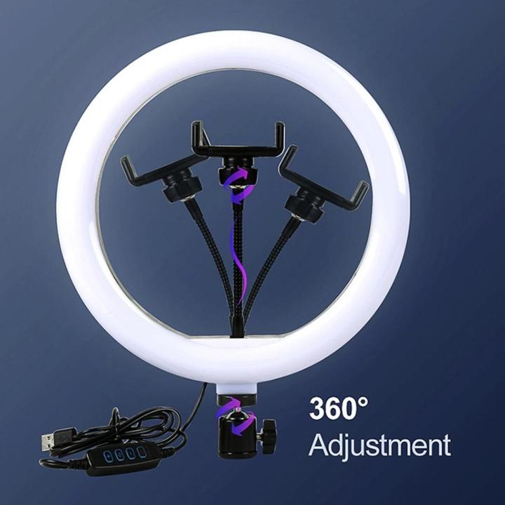 10 inch LED Ring Fill Light Ringlight Photography Beauty Light Low ...