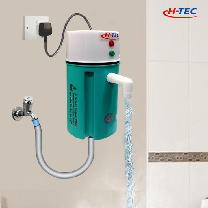 H-TEC Portable Instant Water Heater Portable Instant Geyser intact box | Daraz.com.bd
