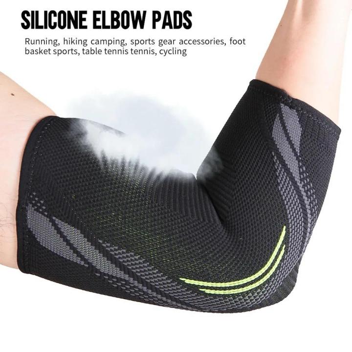 Elbow Support Guard 1Pcs Elastic Sports Elbow Support Knitted ...