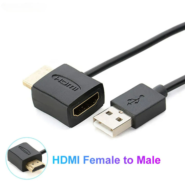 HD 1080P HDMI-Compatible Female to Male Converter Connector HDMI ...