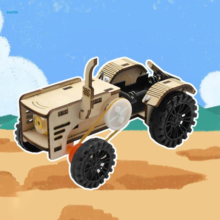 DIY Wooden Science Experiment Model Kits DIY Assembly Handmade Tractor ... DIY Wooden Science Experiment Model Kits DIY Assembly Handmade Tractor ...