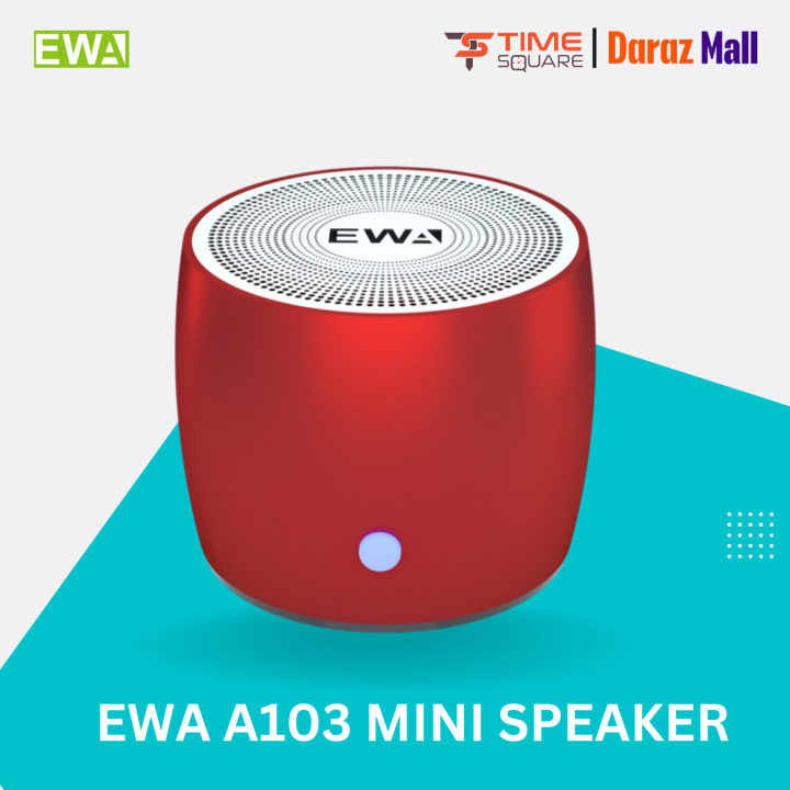 EWA A103 TWS Bluetooth 4.0 Mini Speaker HiFi Stereo Subwoofer Wireless Speaker Bluetooth ...