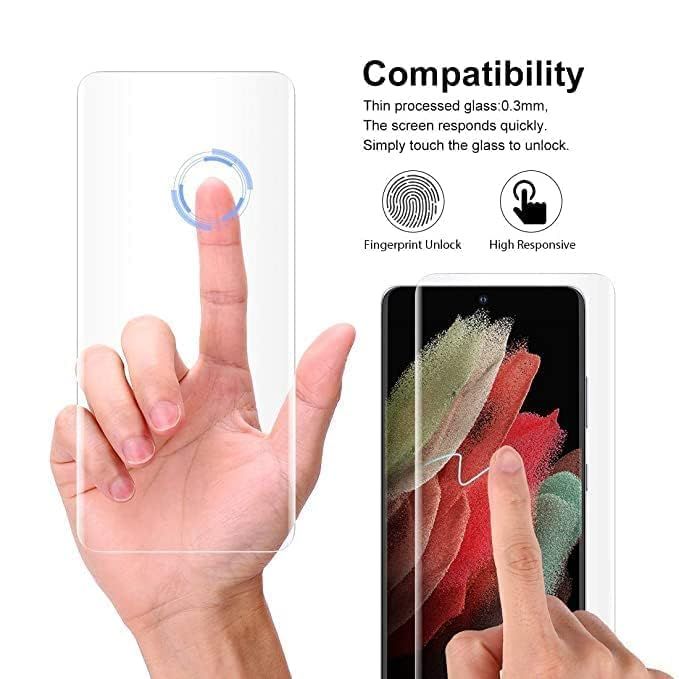 TECNO CAMON 40 PRO HD Curved Edge Liquid UV Tempered Glass Screen ...